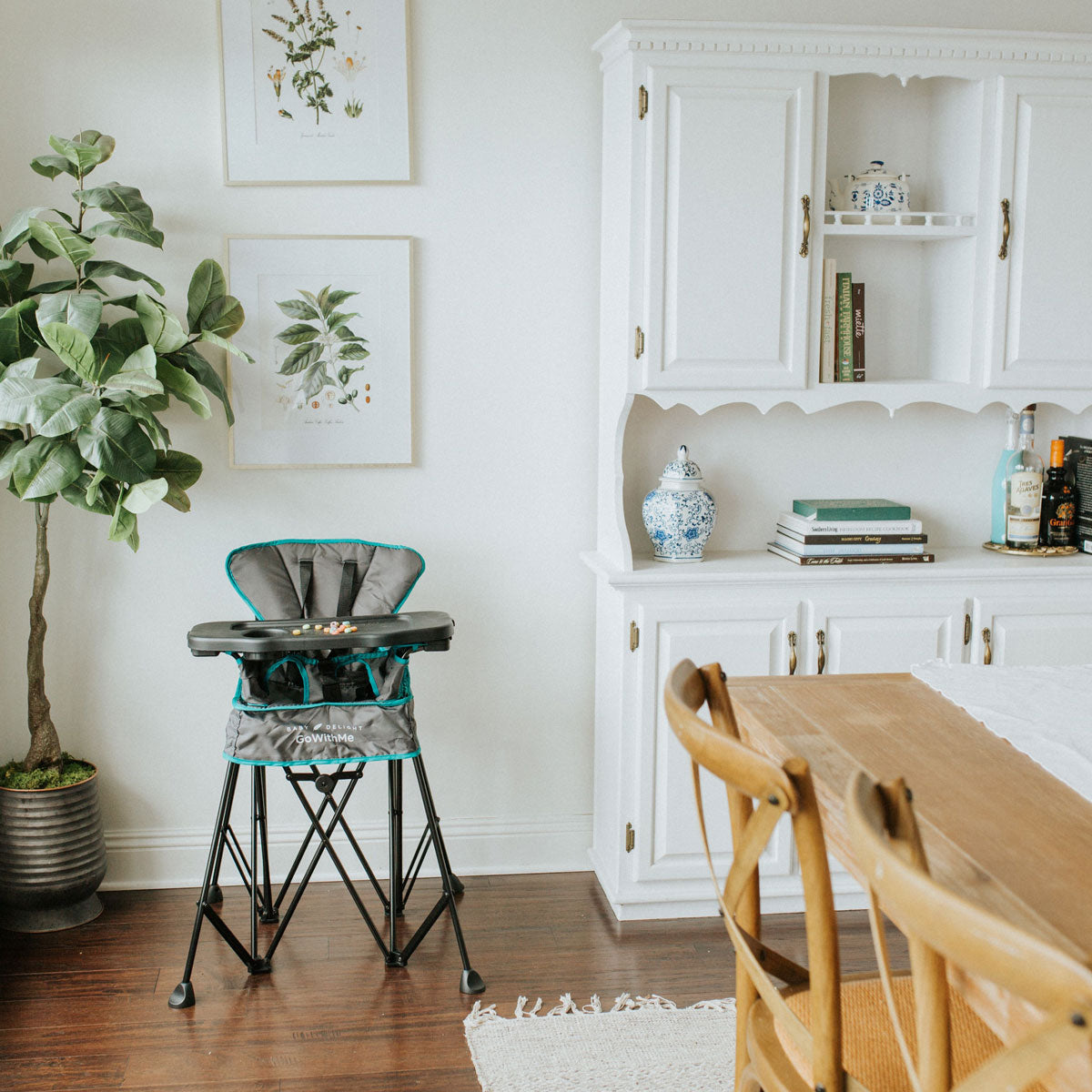 Go With Me® Uplift Deluxe Portable High Chair - – Baby Delight